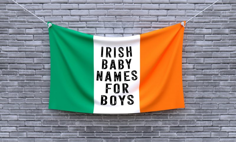 100 most popular Irish baby names for boys, at ClickBabyNames