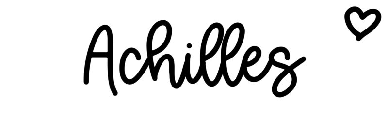 Achilles - Name meaning, origin, variations and more