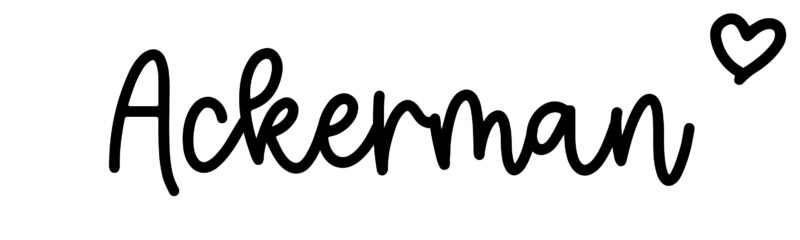 Ackerman - Name meaning, origin, variations and more
