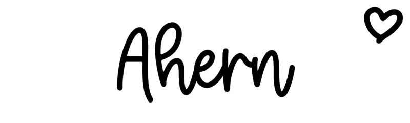 Ahern - Name meaning, origin, variations and more