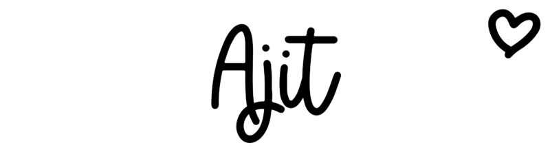 Ajit - Name meaning, origin, variations and more