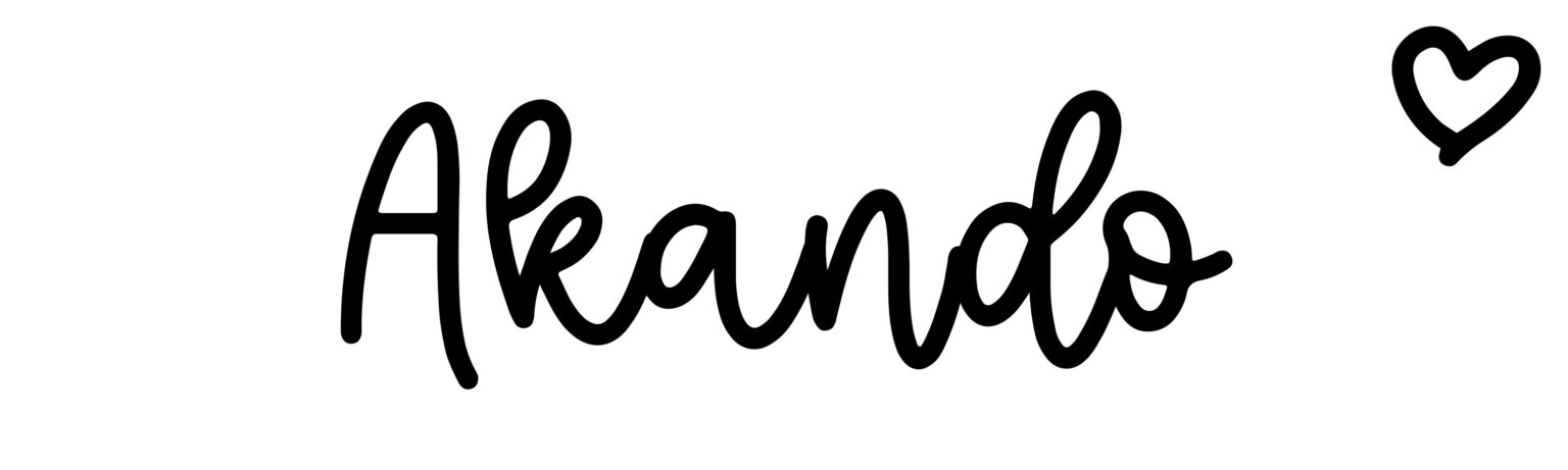Akando - Name meaning, origin, variations and more