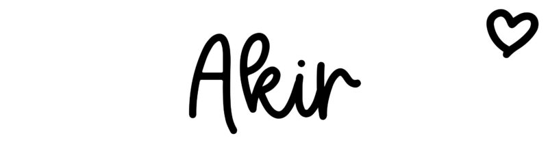 Akir - Name meaning, origin, variations and more