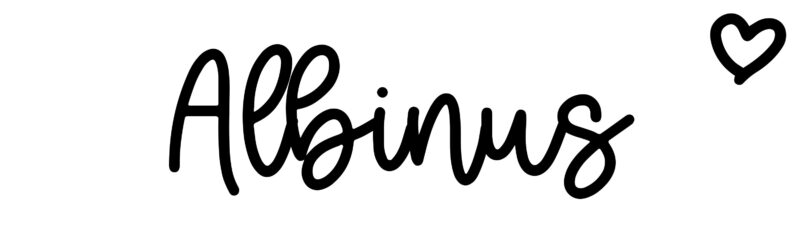 Albinus - Name meaning, origin, variations and more