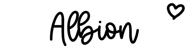 Albion - Name meaning, origin, variations and more