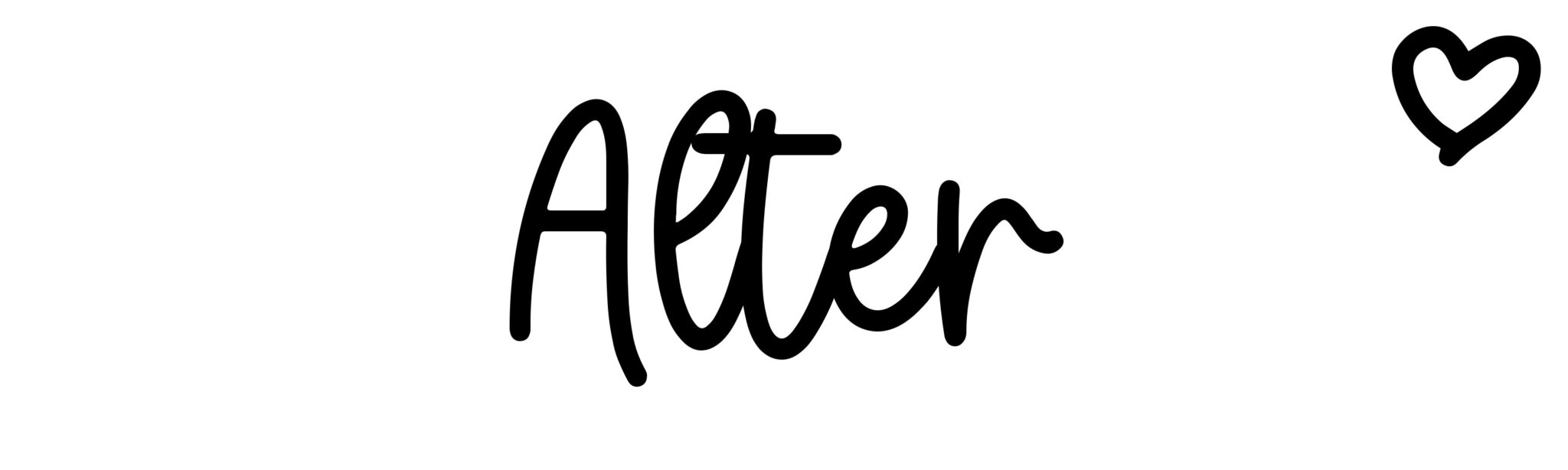Alter - Name meaning, origin, variations and more