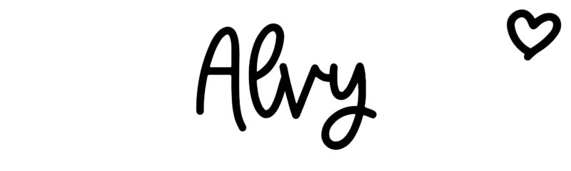 Alvy - Name meaning, origin, variations and more
