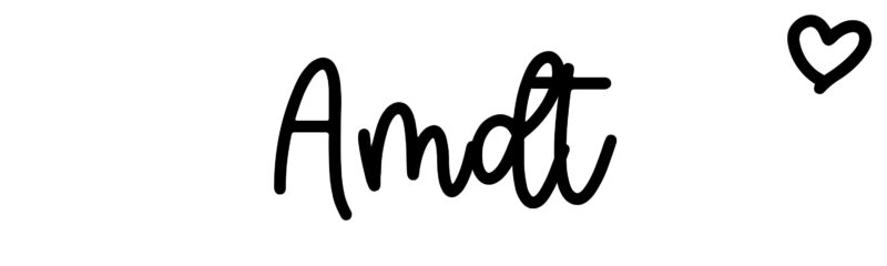 Amdt - Name meaning, origin, variations and more