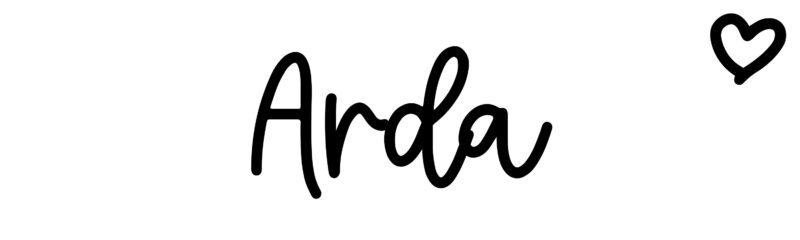 Arda - Name meaning, origin, variations and more