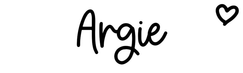 Argie - Name meaning, origin, variations and more