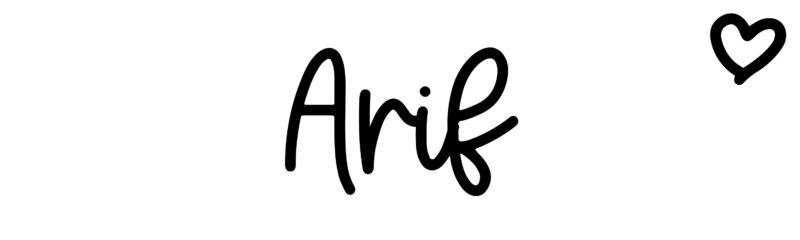 Arif - Name meaning, origin, variations and more
