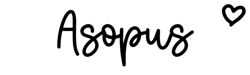 Asopus - Name meaning, origin, variations and more