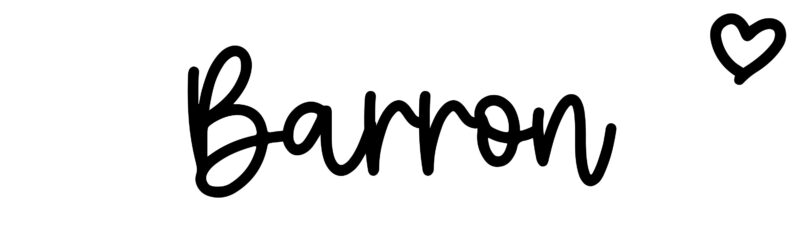 Barron - Name meaning, origin, variations and more