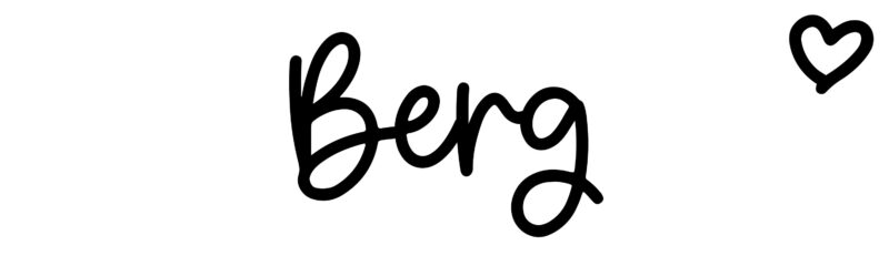 Berg - Name meaning, origin, variations and more