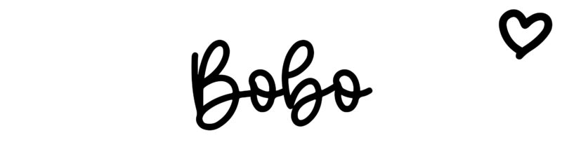 Bobo - Name meaning, origin, variations and more
