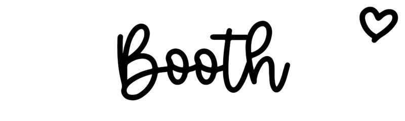 Booth - Name meaning, origin, variations and more