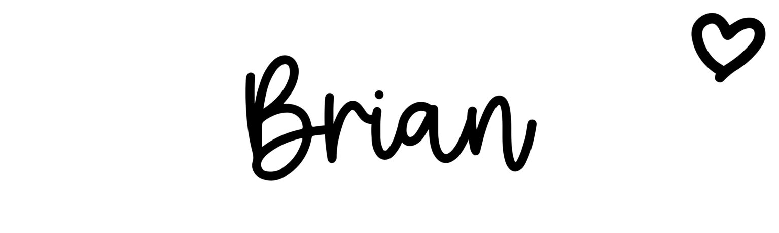 Brian - Name meaning, origin, variations and more