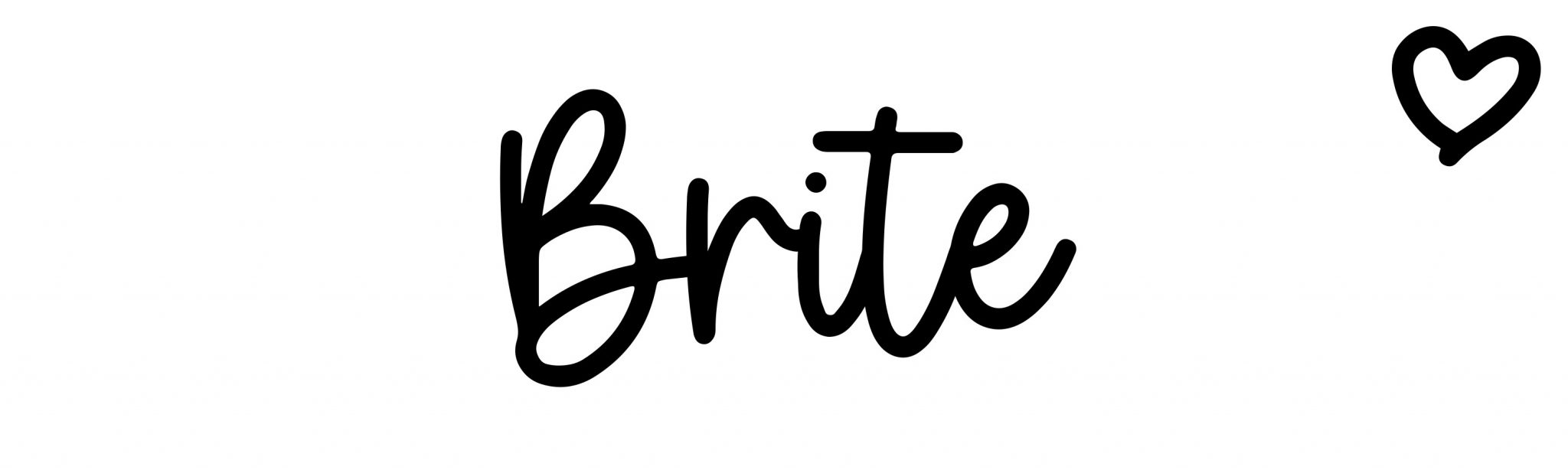Brite - Name meaning, origin, variations and more
