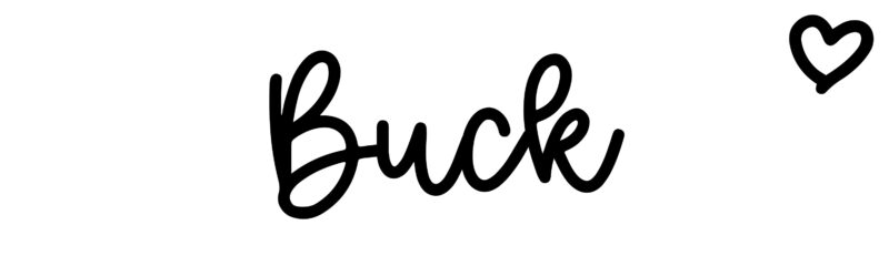 Buck - Name meaning, origin, variations and more