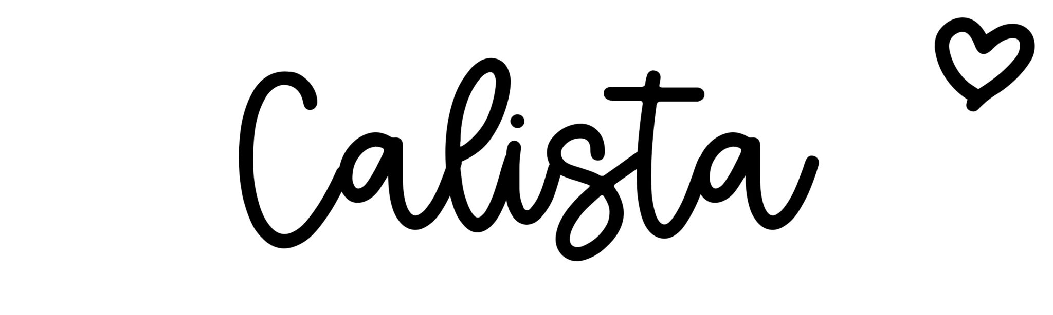 Calista - Name meaning, origin, variations and more