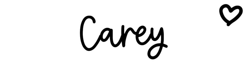 Carey - Name meaning, origin, variations and more