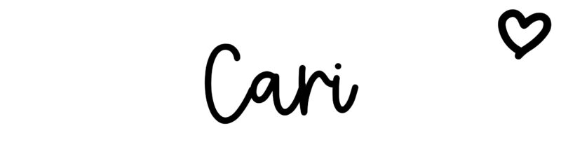 Cari - Name meaning, origin, variations and more