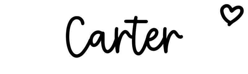 Carter - Name meaning, origin, variations and more