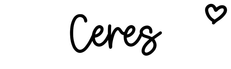 Ceres - Name meaning, origin, variations and more