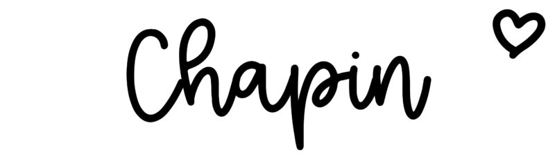 Chapin - Name meaning, origin, variations and more
