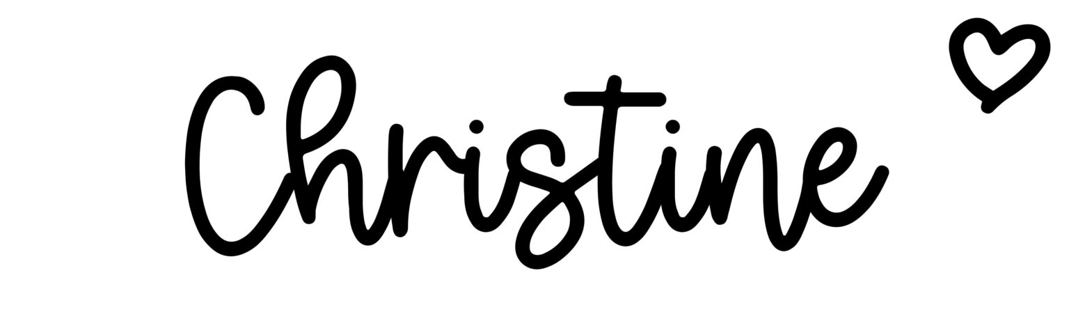 Christine - Name meaning, origin, variations and more