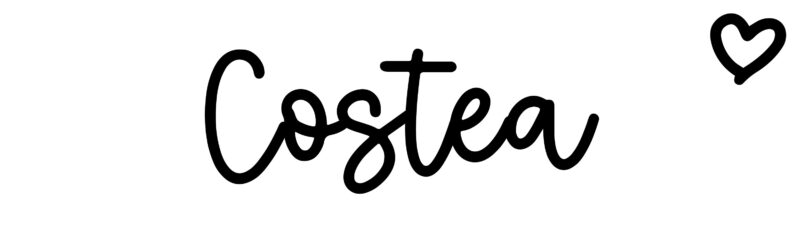 Costea - Name meaning, origin, variations and more