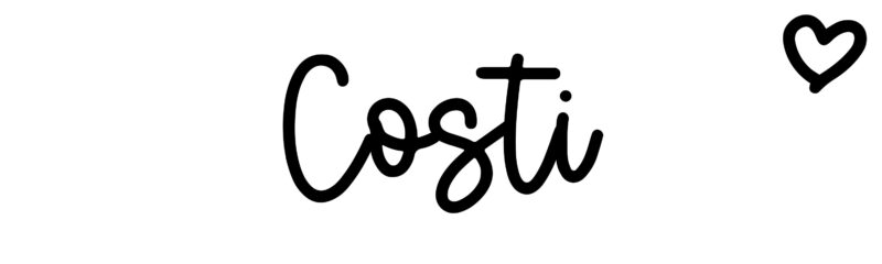Costi - Name meaning, origin, variations and more