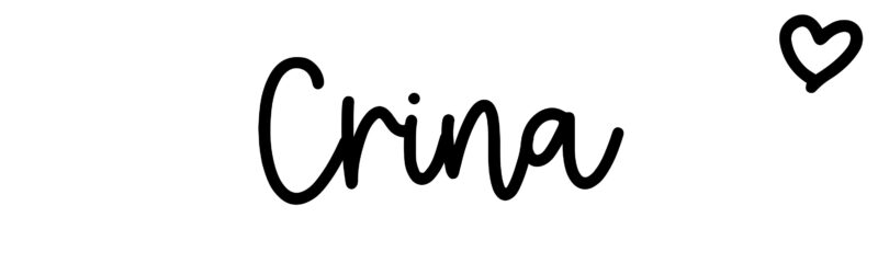 Crina - Name meaning, origin, variations and more