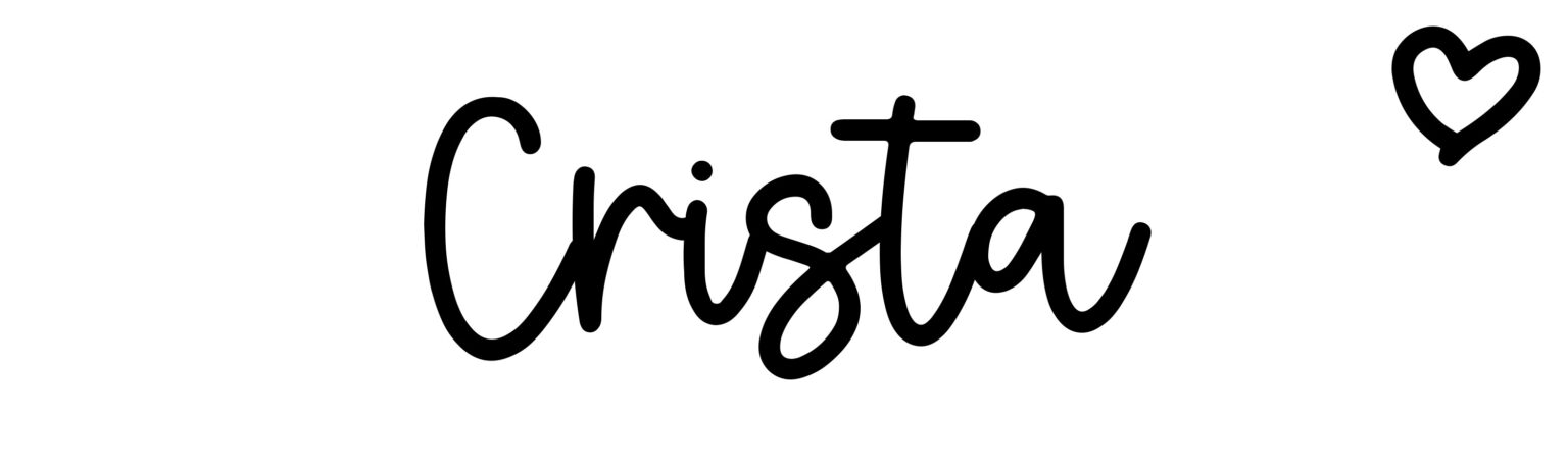 Crista - Name meaning, origin, variations and more