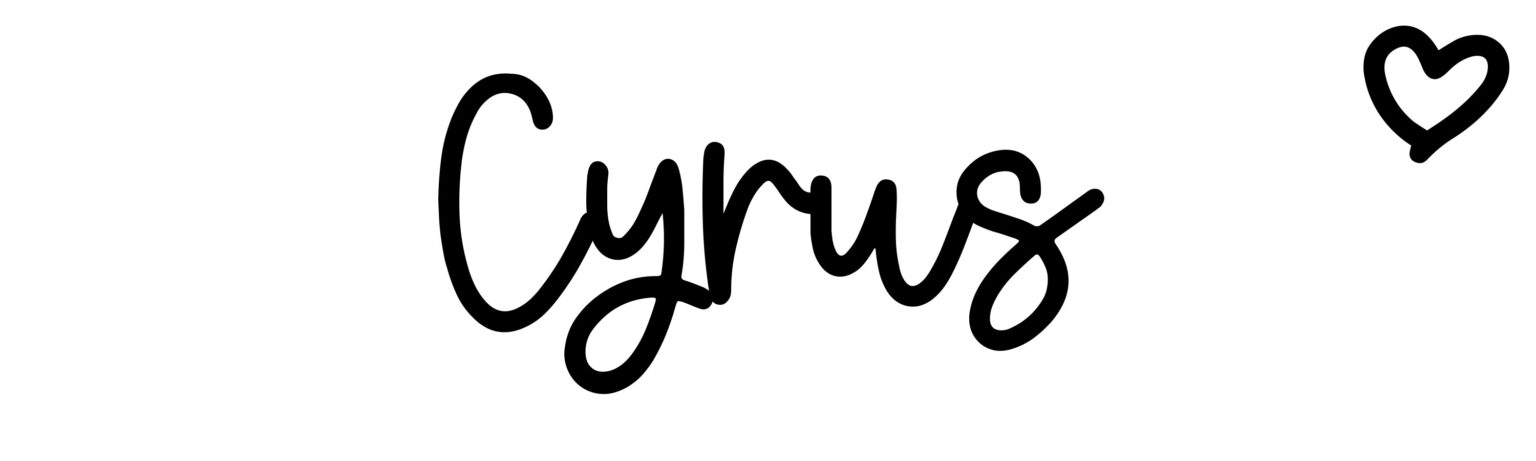Cyrus - Name meaning, origin, variations and more