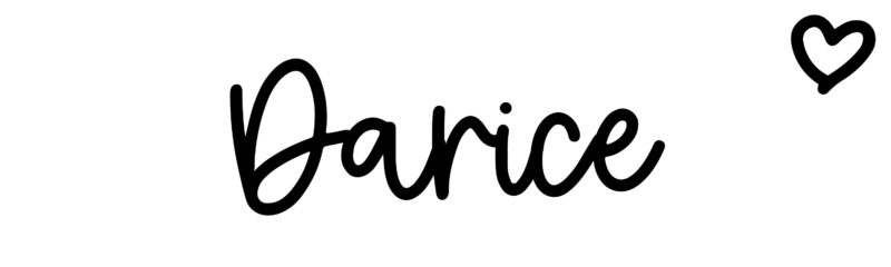 Darice - Name meaning, origin, variations and more