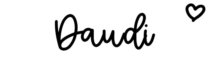 Daudi - Name meaning, origin, variations and more