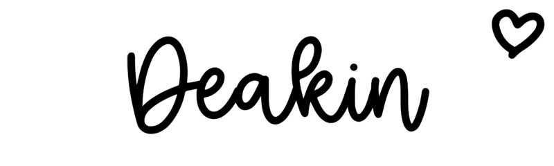 Deakin - Name meaning, origin, variations and more