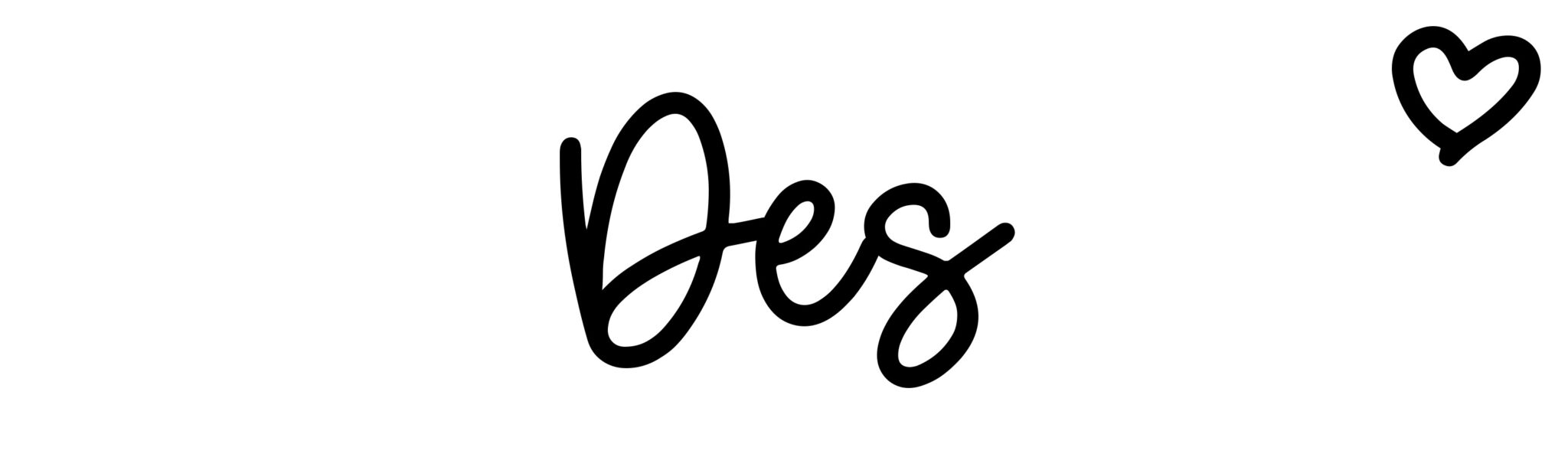 Des - Name meaning, origin, variations and more