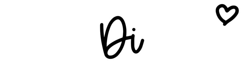 Di - Name meaning, origin, variations and more