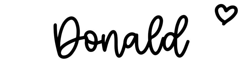 Donald - Name meaning, origin, variations and more