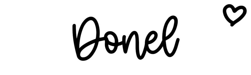 Donel - Name meaning, origin, variations and more