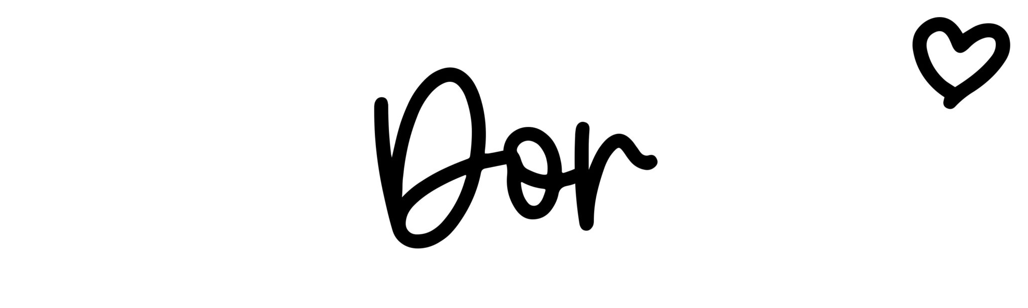 Dor - Name meaning, origin, variations and more
