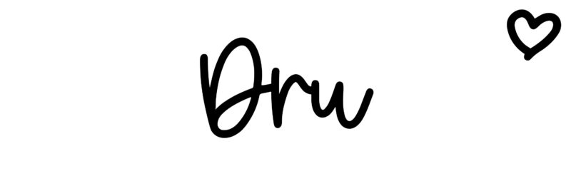 Dru - Name meaning, origin, variations and more