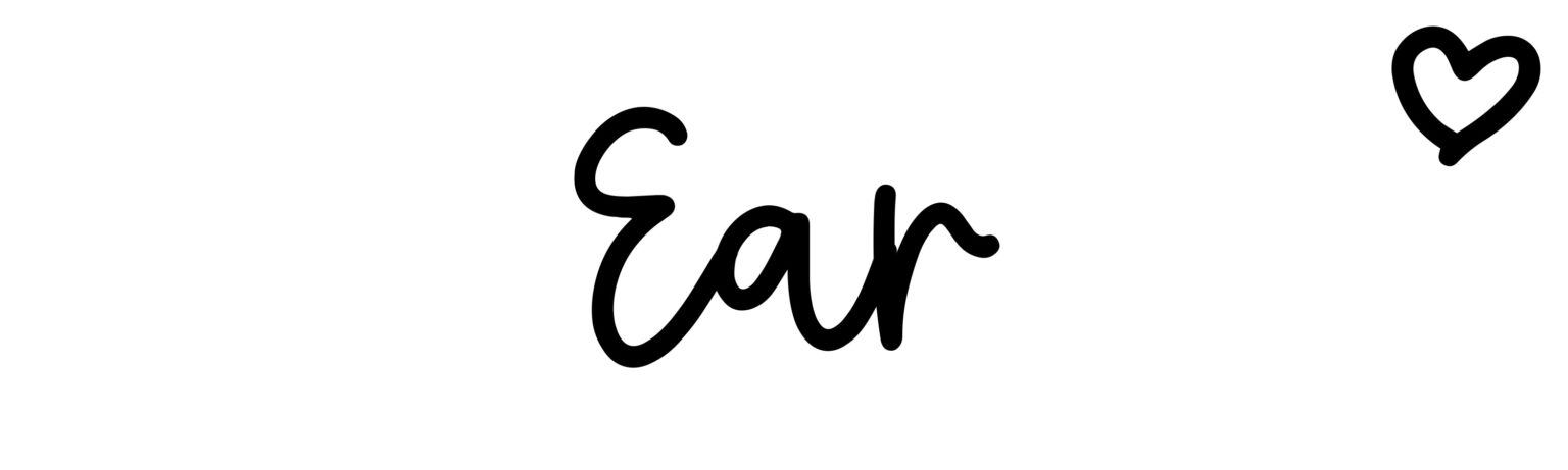 Ear - Name meaning, origin, variations and more