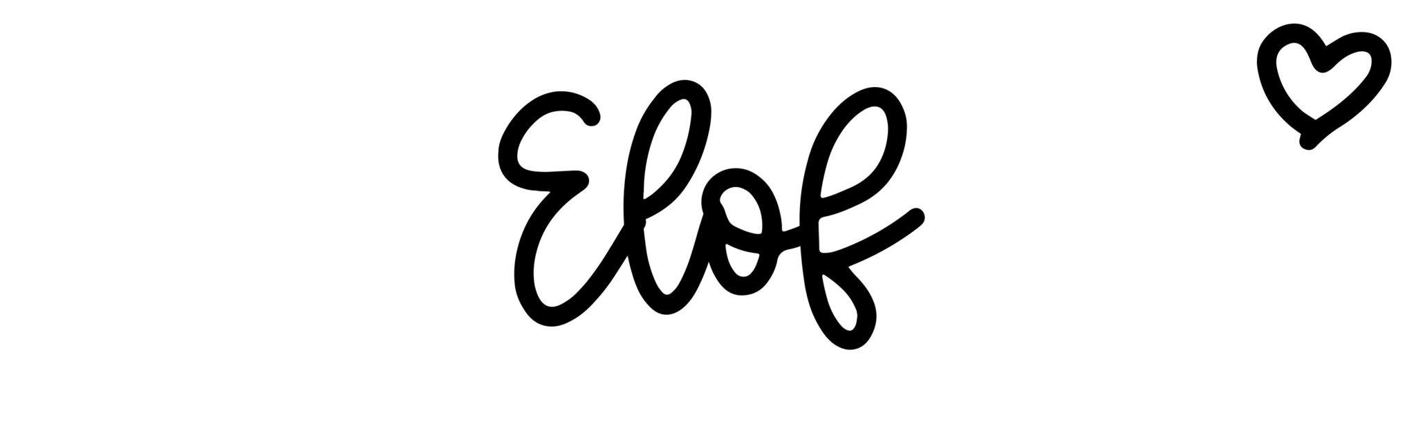 Elof - Name meaning, origin, variations and more