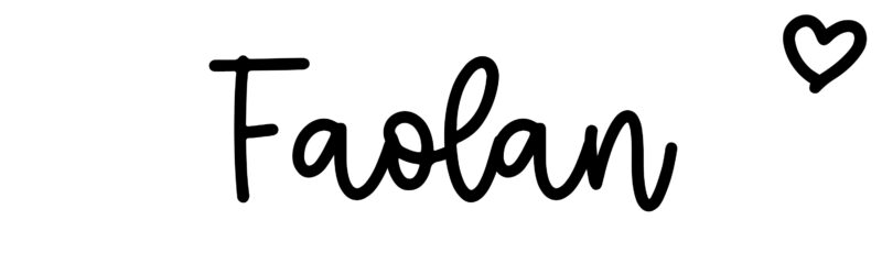 Faolan - Name meaning, origin, variations and more