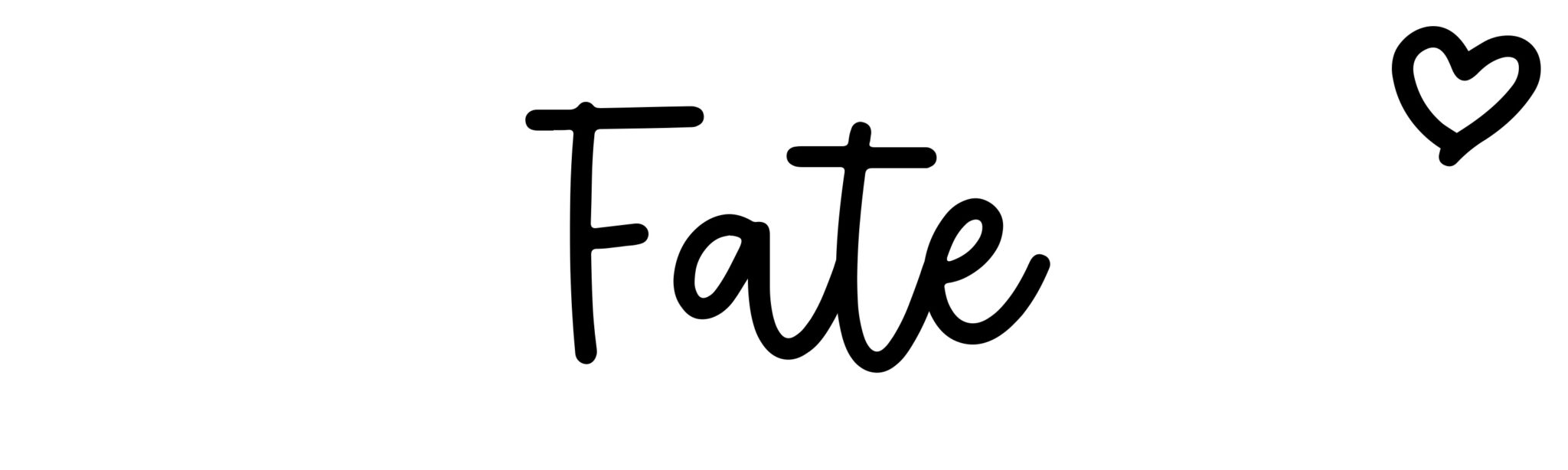 Fate - Name meaning, origin, variations and more