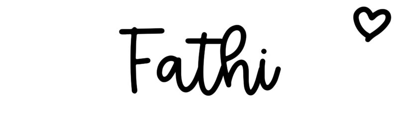 Fathi - Name meaning, origin, variations and more