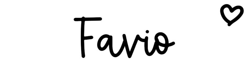 Favio - Name meaning, origin, variations and more